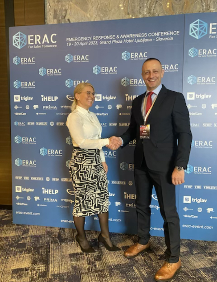 Assoc. Prof. Dr. Ilija Životić at the “Emergency Response and Awareness ...