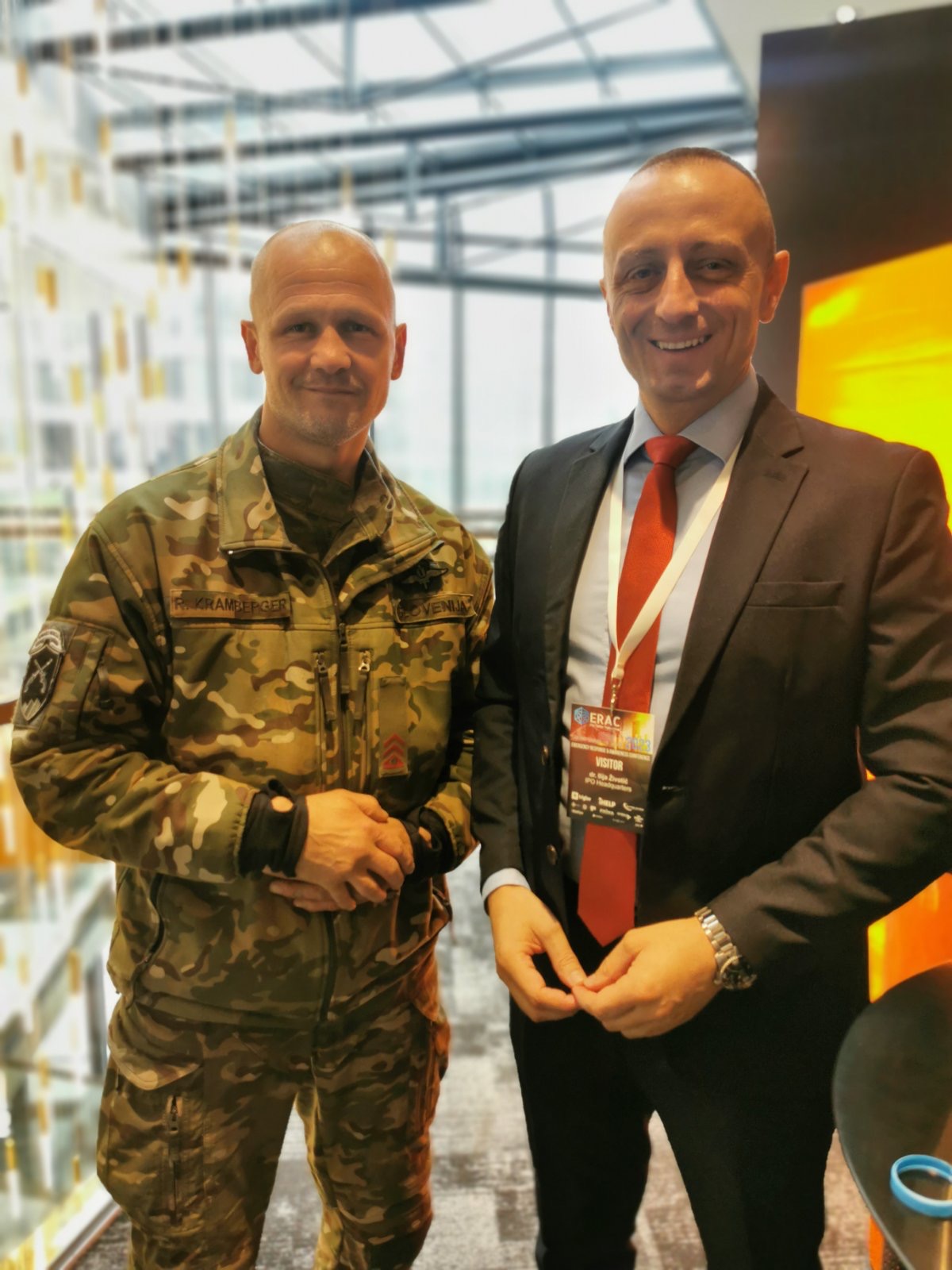 Assoc. Prof. Dr. Ilija Životić at the “Emergency Response and Awareness ...