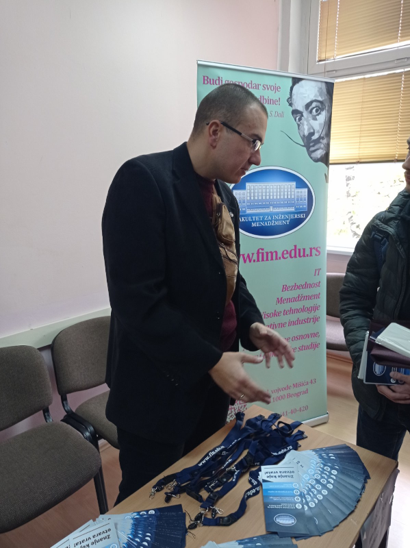 Učešće u Danu karijere Elektrotehničke škole „Stari grad“ – fim